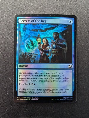 SECRETS OF THE KEY FOIL #73 MTG Innistrad: Midnight Hunt | eBay