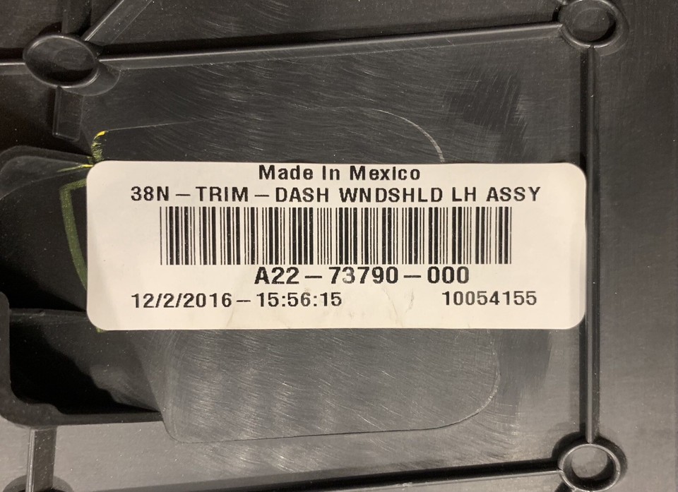 Freightliner Interior LH Trim Panel 22-73790-010. A22-73790-000 | eBay