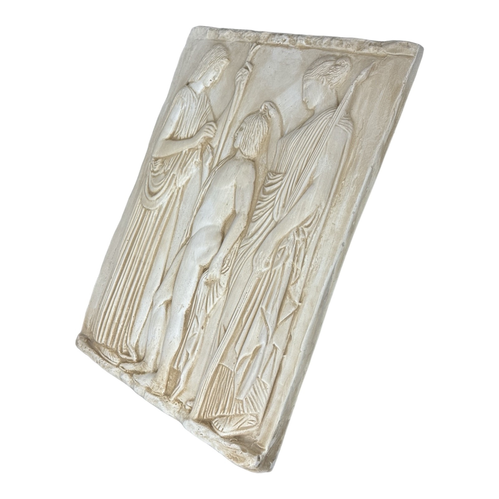 Eleusinian Relief Goddess Demeter And Persephone Museum Copy Cast Stone ...