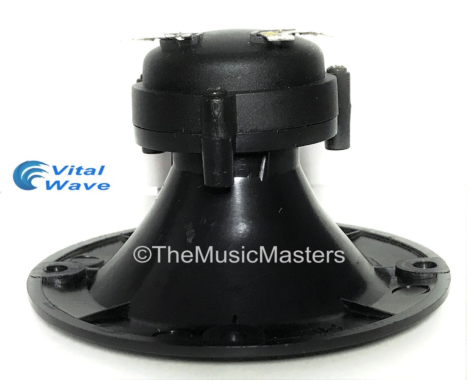 Pair 4" inch Flush Mount Round Super Horn TWEETER Speakers Car Audio ...