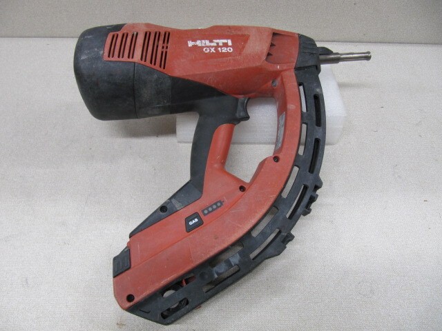 Hilti GX 120-ME Gas Powered Actuated Fastener Nail Gun with Case tested ...