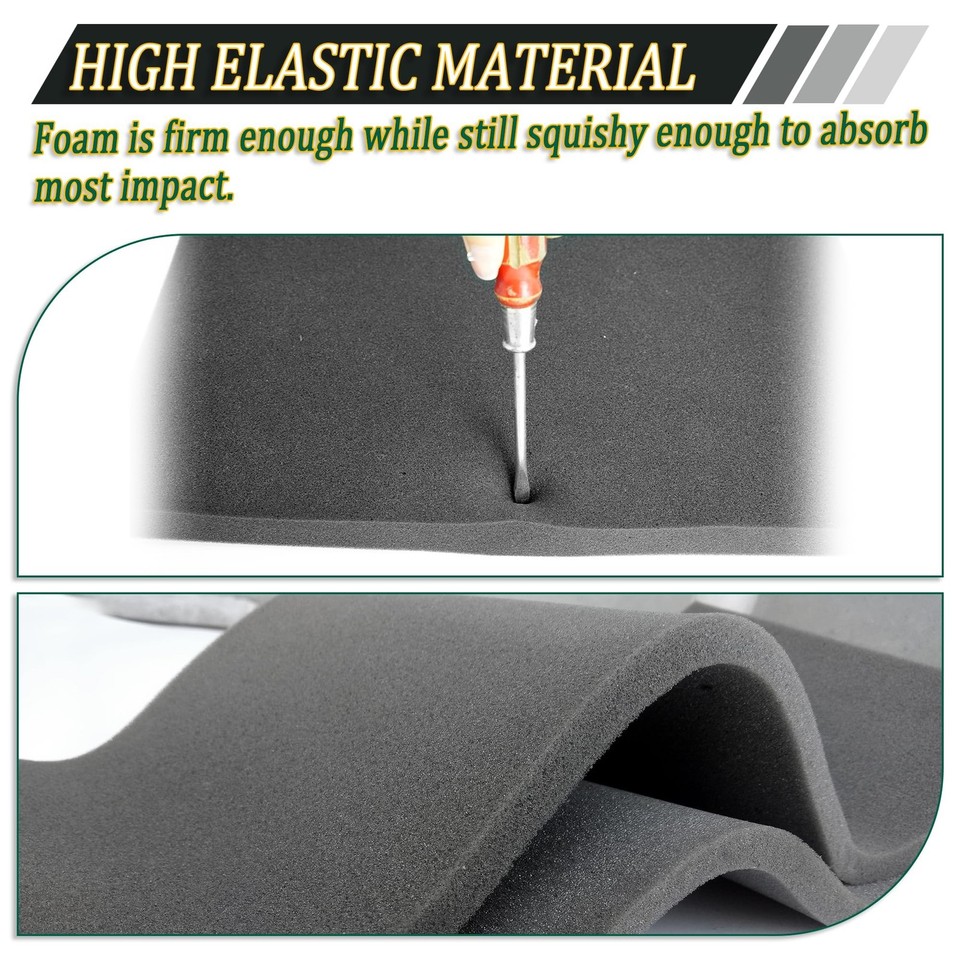 8 Pcs Polyethylene Foam Pads for Packing Foam Sheets 2 Size Cuttable ...