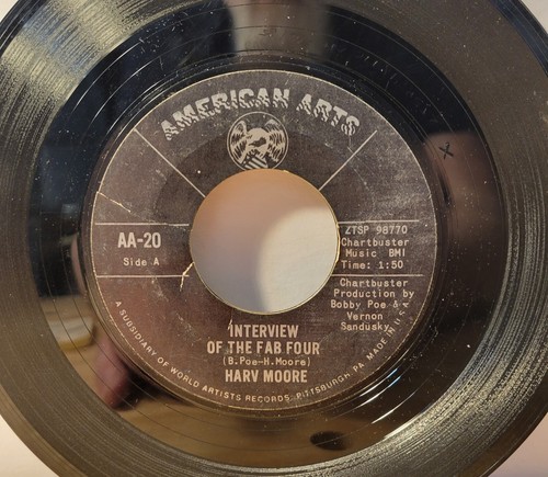 Harv Moore I Feel So Fine American Arts Records Beatles Rock 45 | eBay