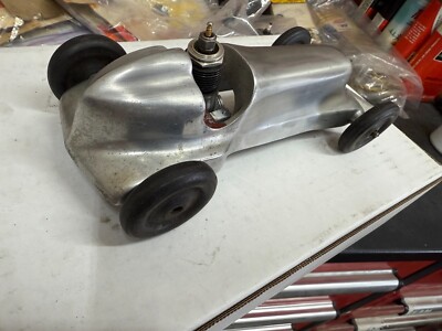 TETHER CAR MIDGET GAS POWERED RACE CAR PROJECT CAR COX TYPE ENGINE | eBay