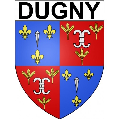 Dugny 93 ville Stickers blason autocollant adhésif | eBay