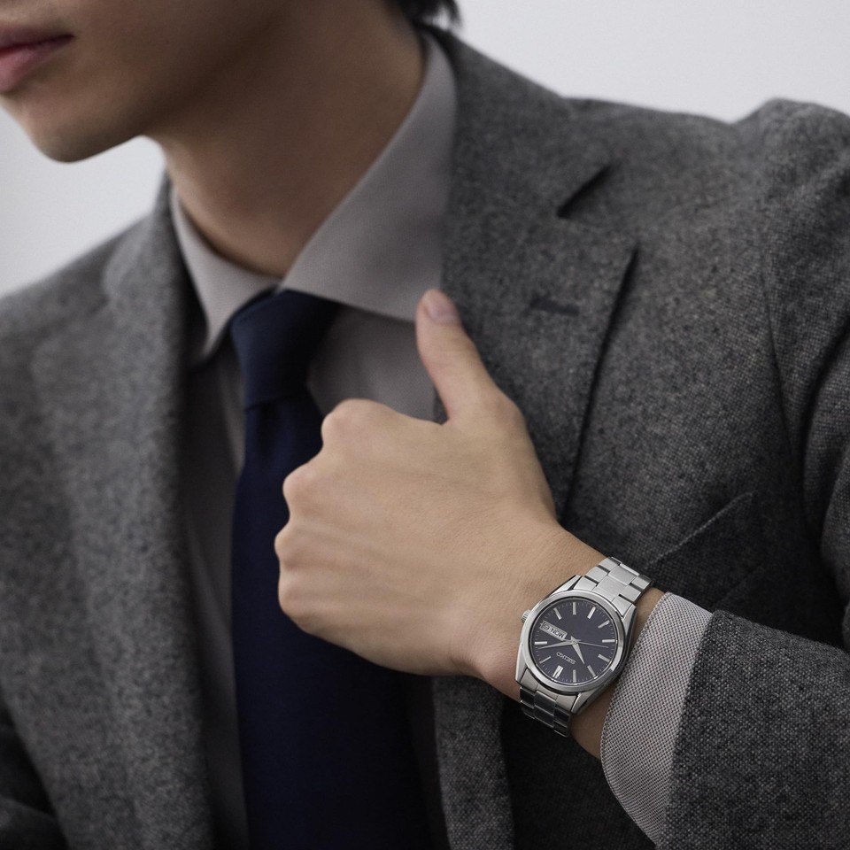 Seiko Selection SBTH009 Dark Blue Dial Sapphire Glass Stainless Steel Watch Men | eBay