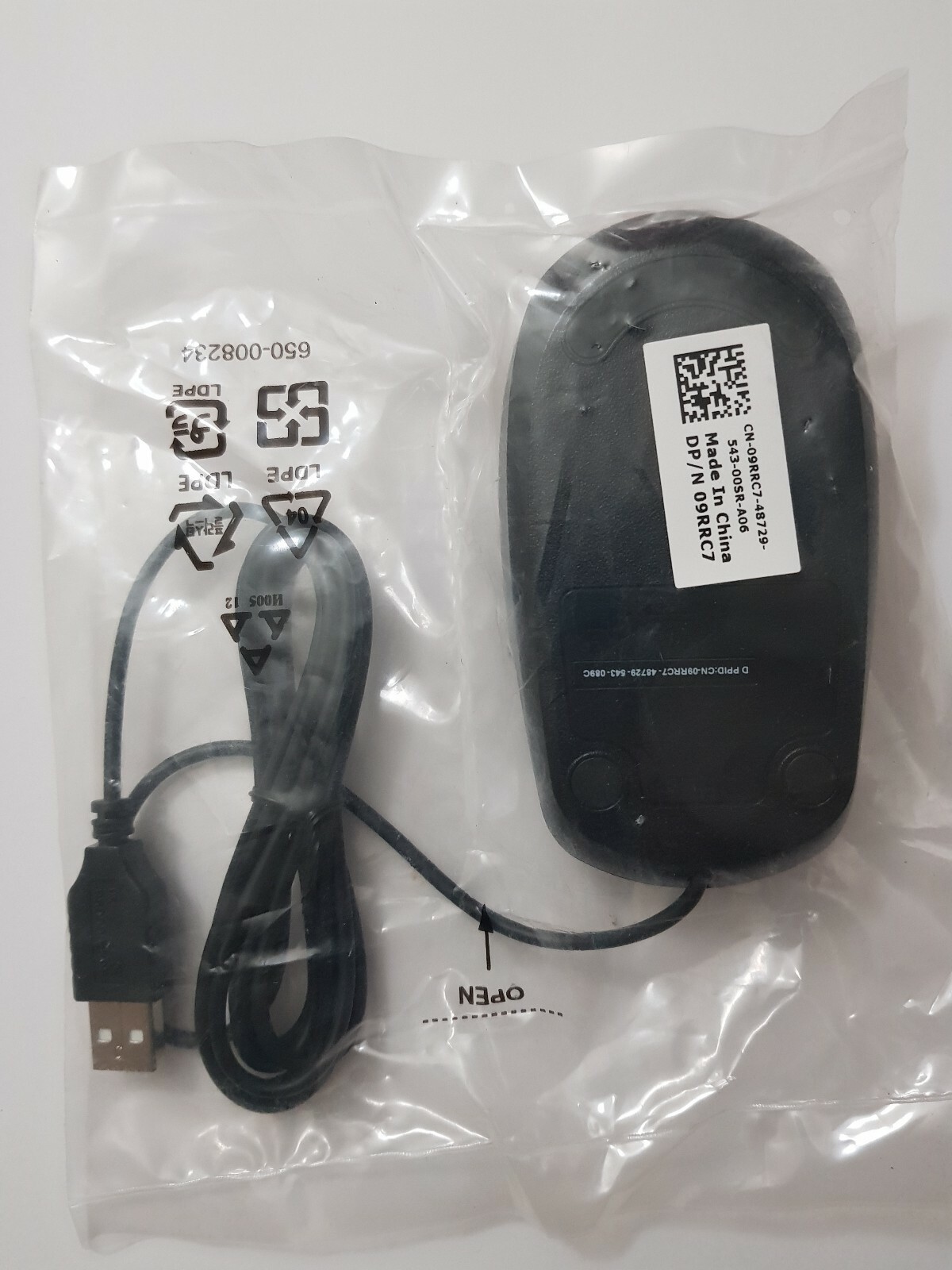 NEW Dell USB Optical Mouse with 3 Button For PC / Laptop, DP/N: 011D3V ...