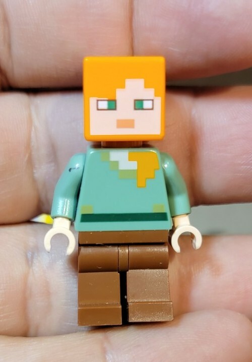 Lego Alex Minifigure from Mindcraft Set 21121 Figure C16-2 | eBay