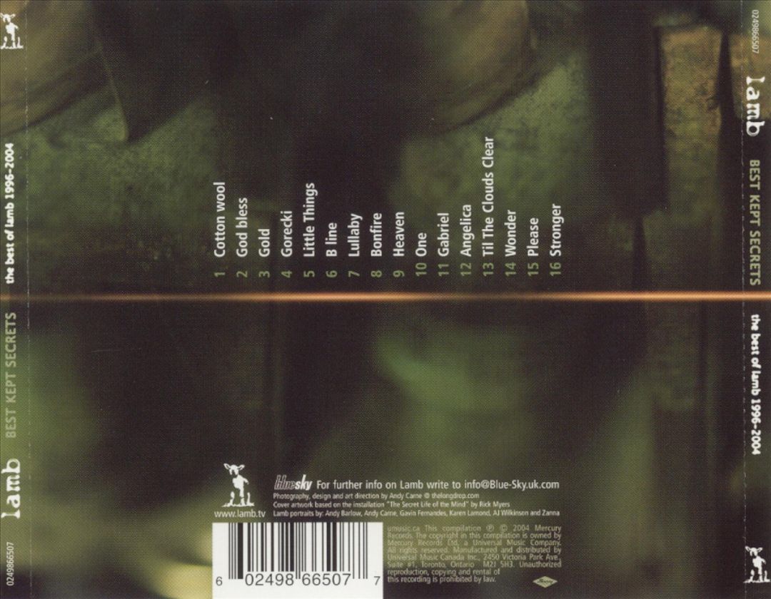 Best Kept Secrets: Best of Lamb 1996-2004 by Lamb (CD, 2004) for sale ...