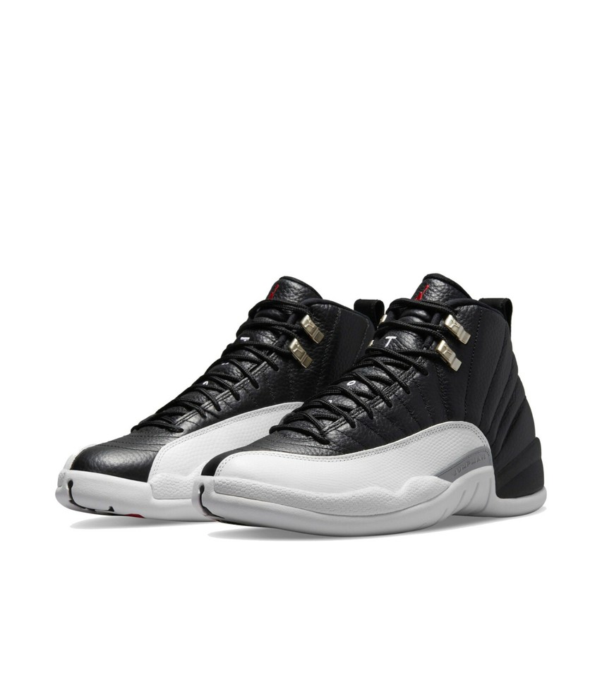 Air Jordan 12 Playoffs Retro 2022 Black White Varsity Red CT8013-006 | eBay