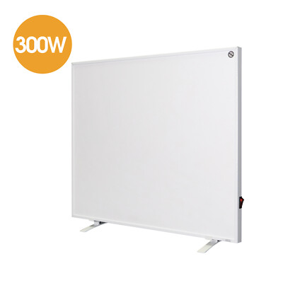 300W Electric Infrared Space Heater Wall Mounted or Free Standing Panel ...