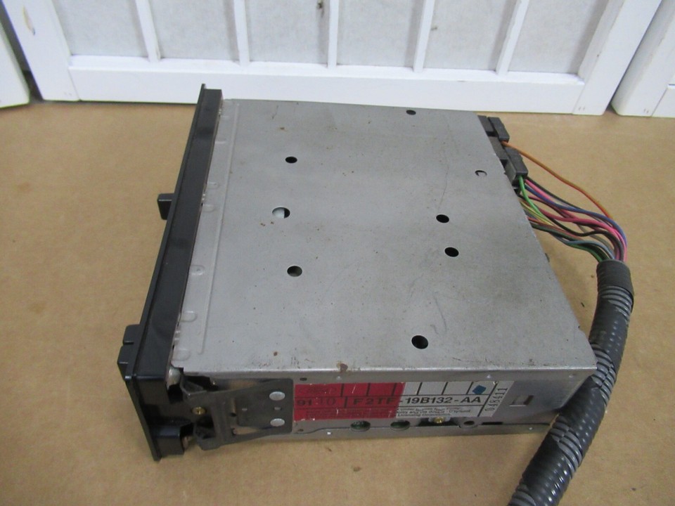 87-97 Ford F-Series or Bronco Cassette Original Dash Radio Stereo F2TF ...