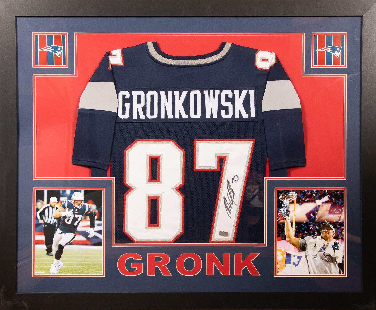 Rob Gronkowski Autographed Memorabilia | Signed Photo, Jersey ...