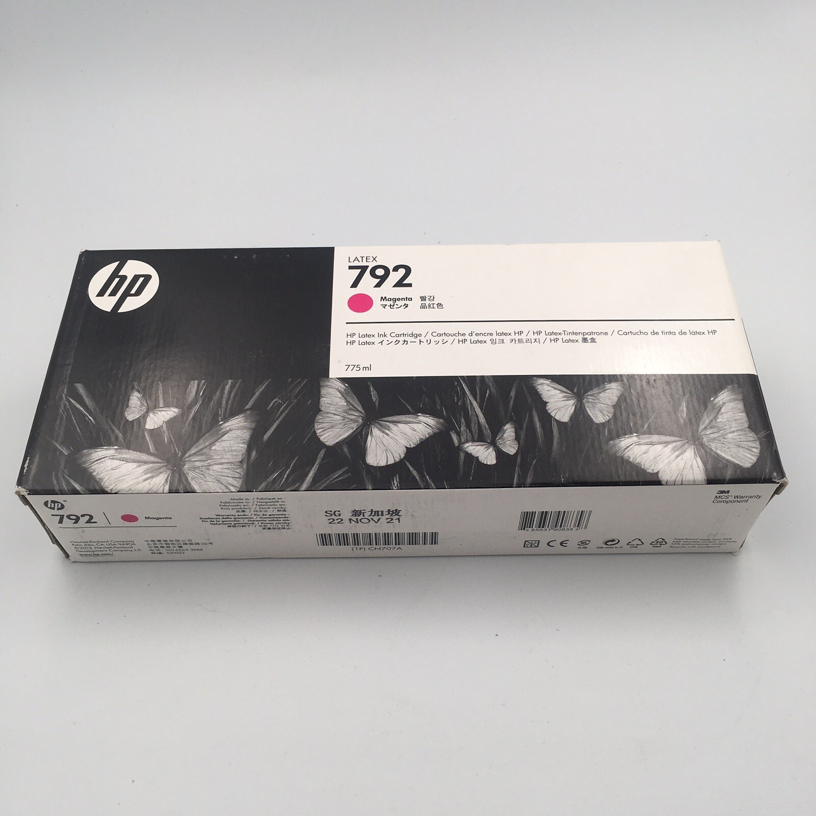 HP 792 CN707A Magenta Latex Ink Cartridge 775ml for sale online | eBay