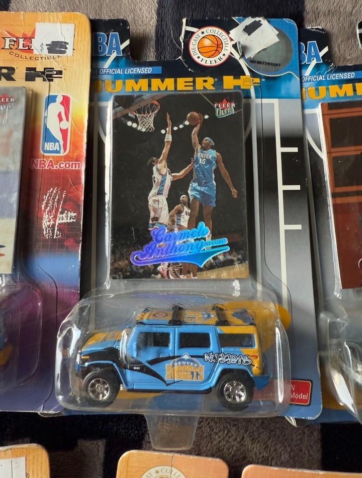 LOT 2003-04 Fleer Ultra Rookie Card SEALED diecast Hummer H2 LeBRON ...