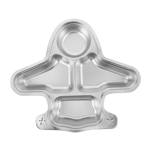 Cartoon Airplane Dinner Plate Compartment Plates Divided Control | eBay UK