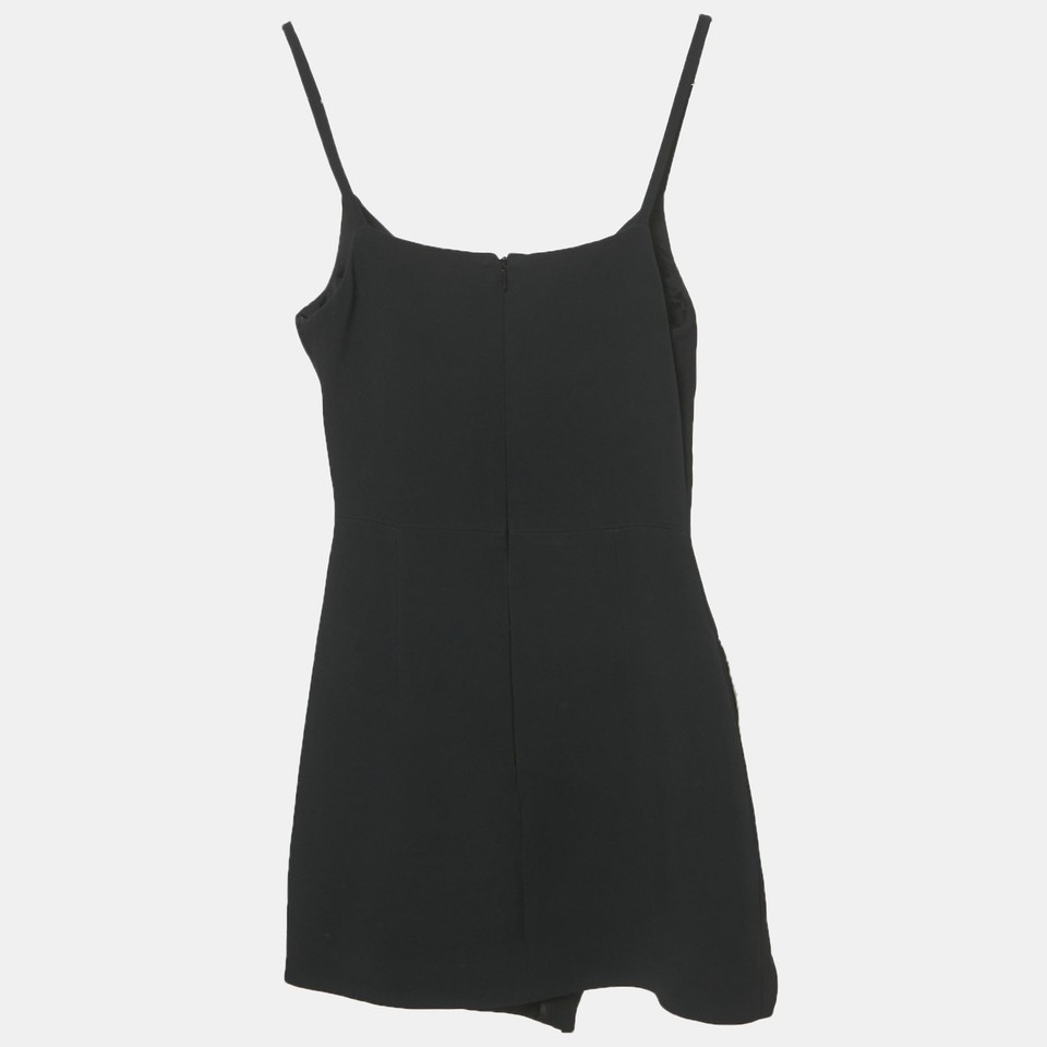 David Koma Minikleid schwarz Kristallverzierung Krepp S | eBay.de