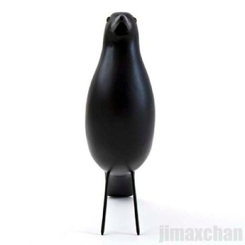 Eames Style House Bird Reproduction Black Decor Object Birch Modern ...