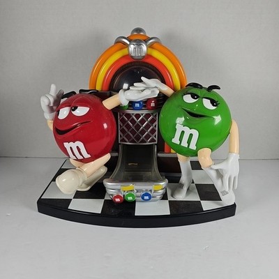 Vintage M&M Rock and Roll Jukebox Candy Dispenser Collectible Candy ...