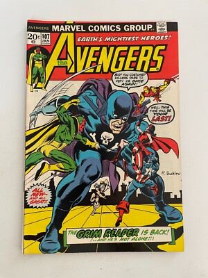 Avengers # 107 NM Marvel Silver Age Comic Book Thor Hulk Iron Man 6 LI3 ...