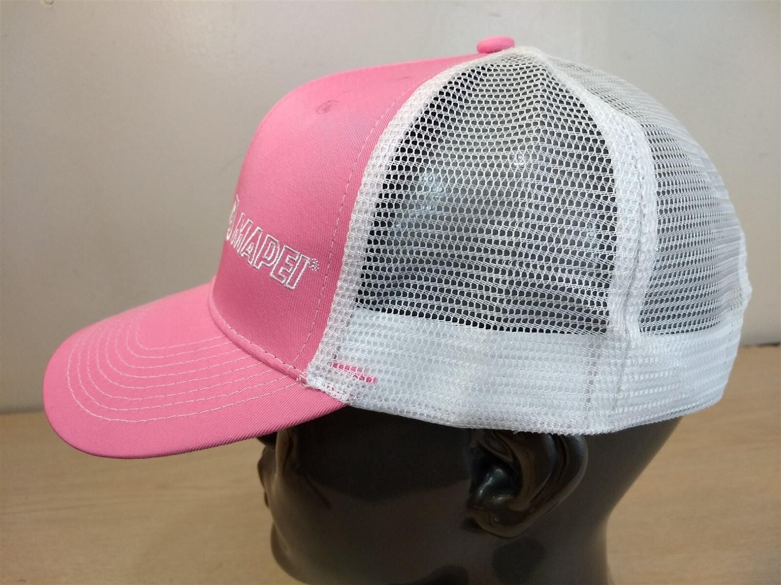 MAPEI ADJUSTABLE SNAPBACK TRUCKER/MESH HAT/CAP, PINK, OUTDOOR/SPORTS | eBay