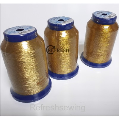 Kingstar Metallic Machine Embroidery Thread | Grelly UK