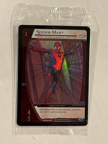 2004 Marvel vs System Promo MSM-007 SPIDER-MAN Foil Rare Sealed Mint🔥🔥🔥 ...