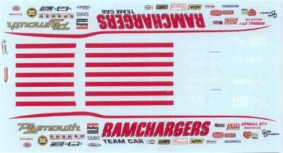Yesteryear Ramchargers 70 Cuda Dean Nicopolis 1/25 Drag waterslide ...