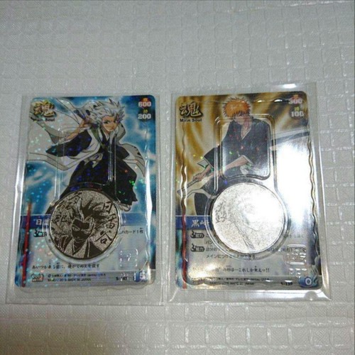 Bleach Soul Card Battle Ichigo Hitsugaya Coin Included 2 Sets | eBay