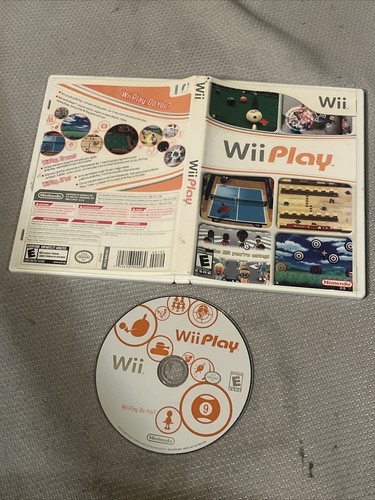 Wii Play (Nintendo Wii, 2007) No Manual 45496900069 | eBay