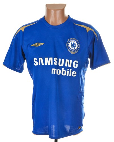 CHELSEA 2005/2006 HOME FOOTBALL SHIRT JERSEY UMBRO SIZE S | eBay