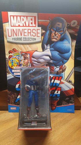 Panini Marvel Universe Figurine Collection - Captian America Action ...