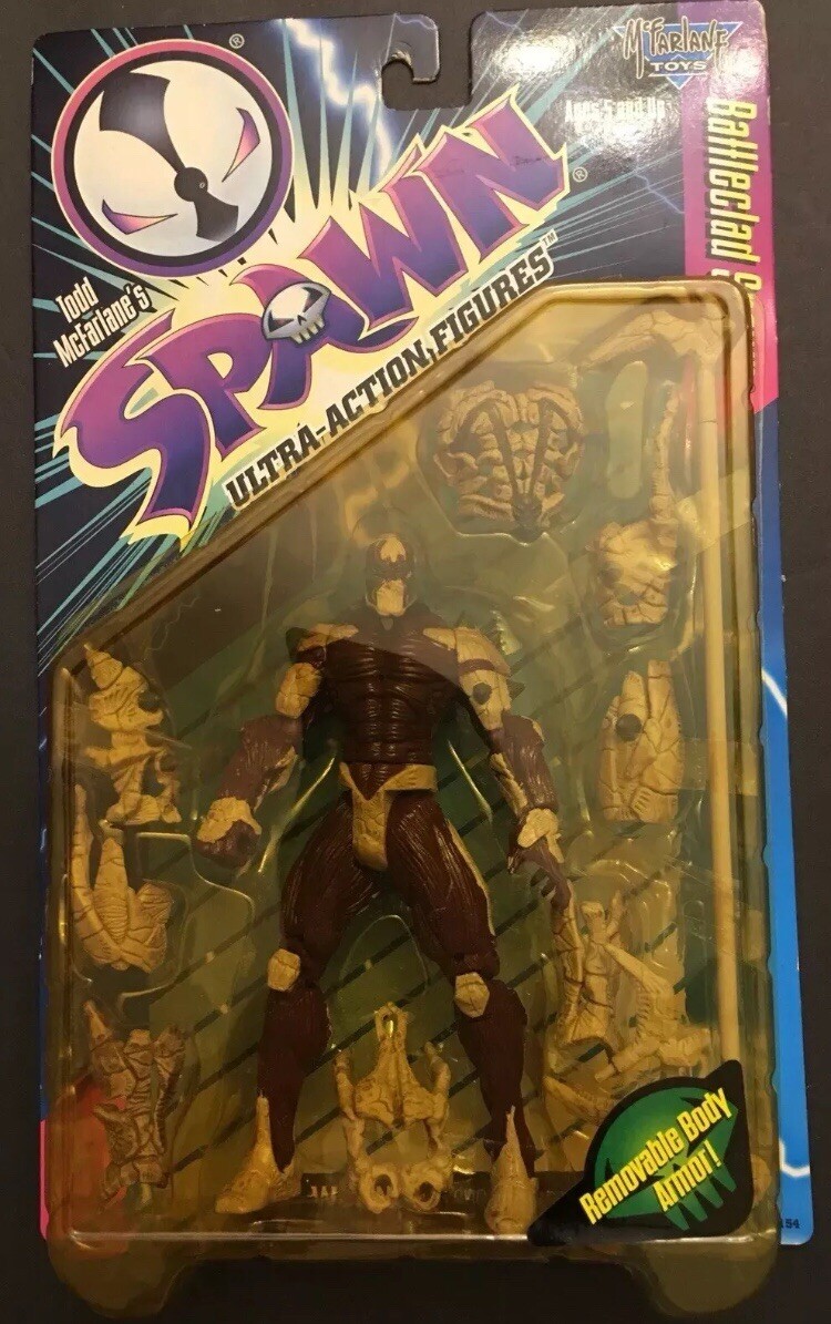 TODD MCFARLANE TOYS SPAWN ULTRA-ACTION FIGURES BATTLECLAD SPAWN SERIES 6 T2 | eBay