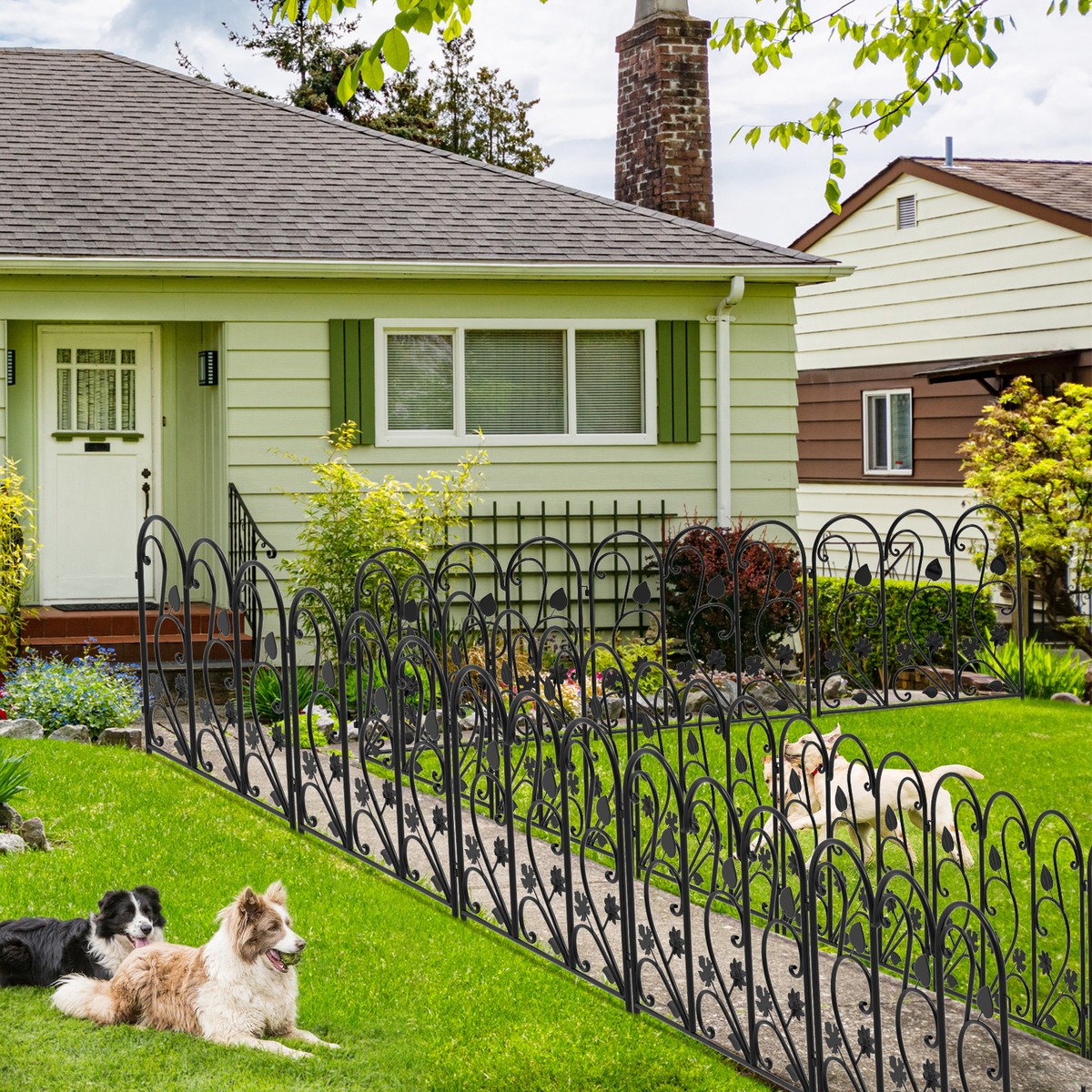 Decorative Metal Garden Fence