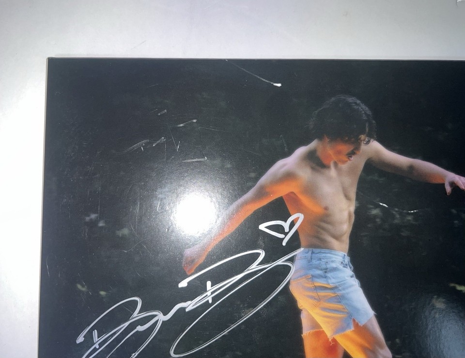 Benson Boone Autographed Fireworks & Rollerblades signed Vinyl album ...