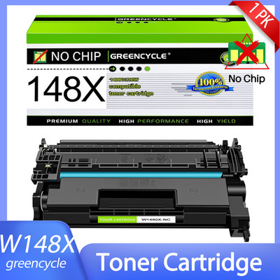 1 PK 148X W1480X No Chip High-yield Toner Cartridge For HP LaserJet MFP ...