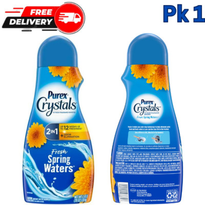 Purex Crystals In-Wash Fragrance and Scent Booster, Fresh Spring Waters ...