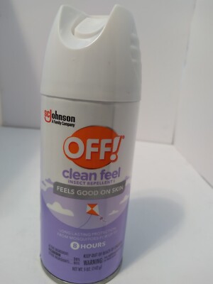 Off Clean Feel Insect Repellent 5 Oz Spray | eBay