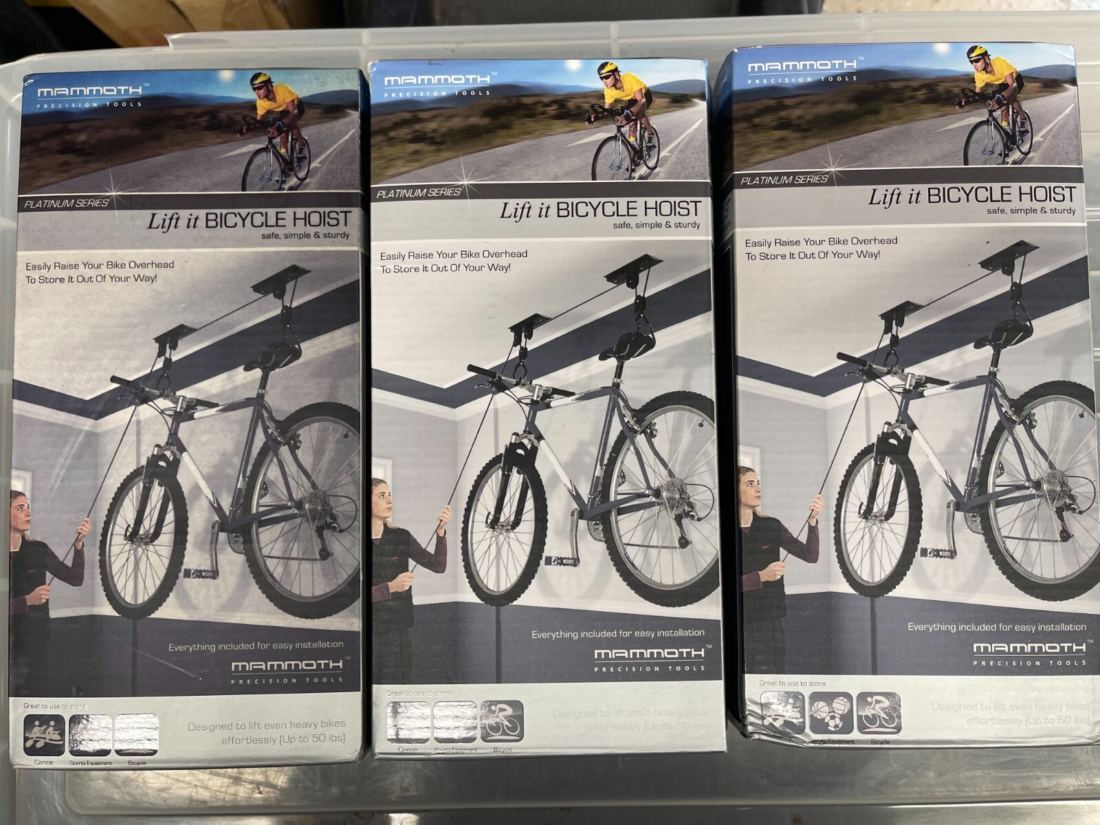 Mammoth Lift It Bicycle Hoist | eBay