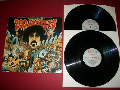 Frank Zappa - 200 Motels French Double Vinyl LP. UAS 29218/9 EX+/EX+ ...