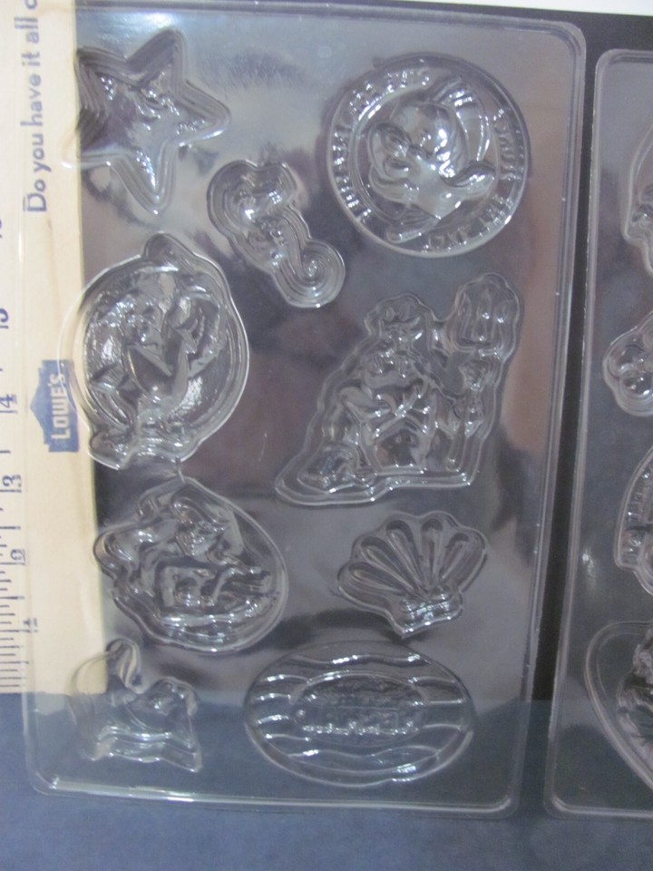 Vintage Candy Mold Chocolate Maker LITTLE MERMAID Sebastian Flounder ...