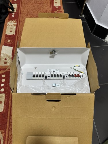 MK Honeywell 16 Way Metal Consumer Unit Fuse Board M16WSD2100RCD10MCB ...