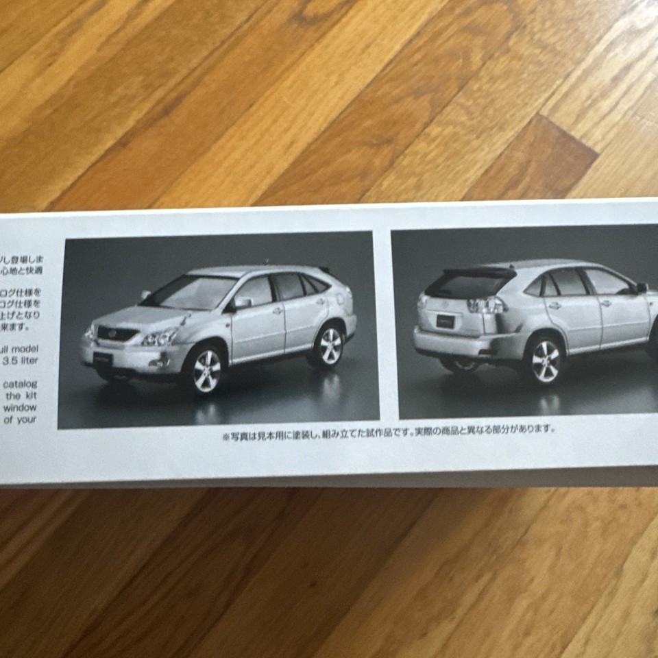 Aoshima 1/24 TOYOTA Harrier 2006 LEXUS RX Plastic Model Kit | eBay