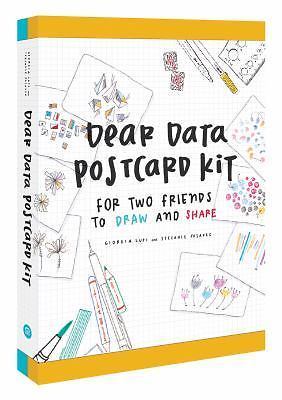 Dear Data Postcard Kit: For Two Friends to Draw and Share [DIY Data ...