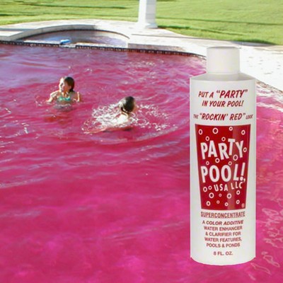 Party Pool Super-Concentrate Pool Dye Red 47016000105 | eBay