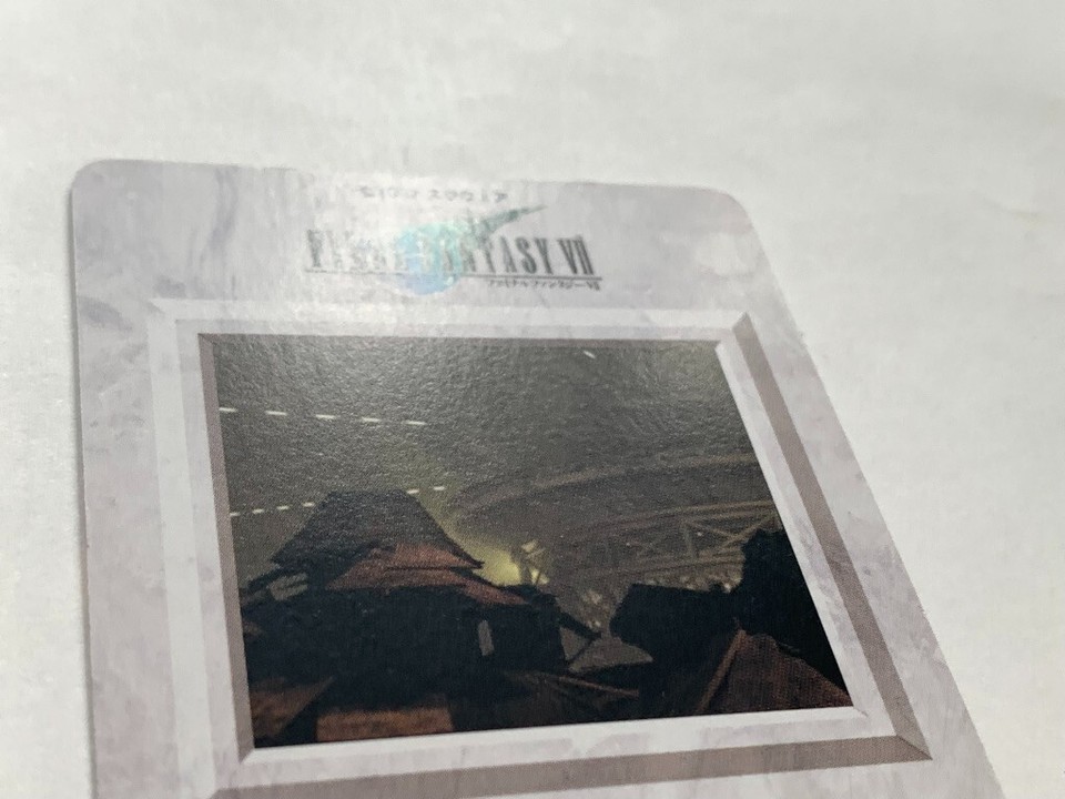 Red XIII FINAL FANTASY VII FF7 SQUARE japanese 1997 card Bandai F/S No ...