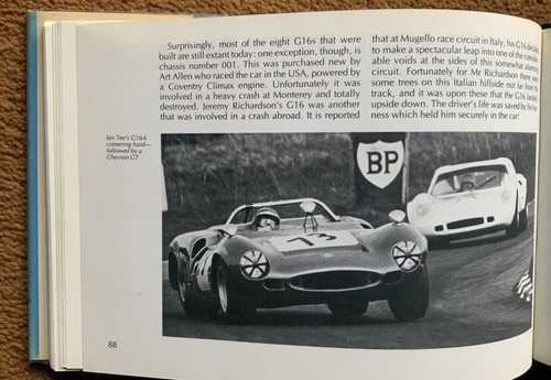 GINETTA G4 G12 G15 Racing Rose Mans Monte Carlo PARTS MANUAL GOODWOOD ...