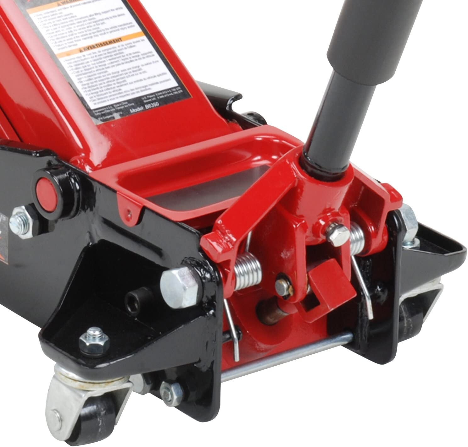 Blackhawk B6350 Black/Red Fast Lift Service Jack - 3.5 Ton Capacity | eBay