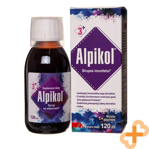 ALPIKOL Syrup for Immunity 120ml Multivitamin Multimineral Food ...