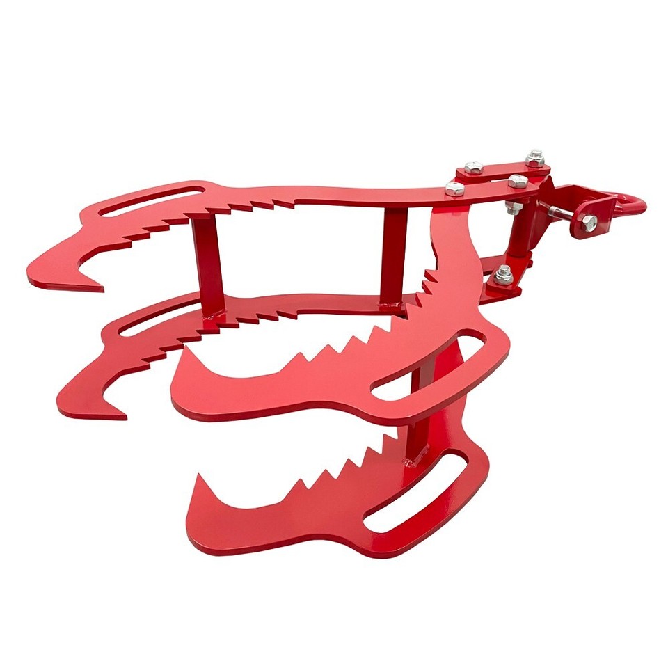 28-inch 4-claw Log Handling Clamps Non-slip Timber Lifting Pliers Hand ...